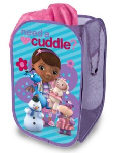 disney doc mcstuffins pop-up hamper, one size