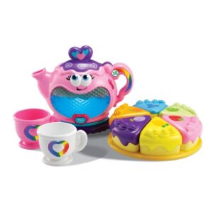 leapfrog musical rainbow tea party (frustration free packaging) , pink