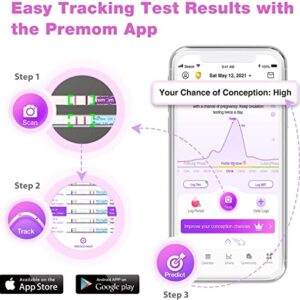 Easy@Home 50 Ovulation Test Strips and 20 Pregnancy Test Strips Combo Kit, (50 LH + 20 HCG)-Package May Vary