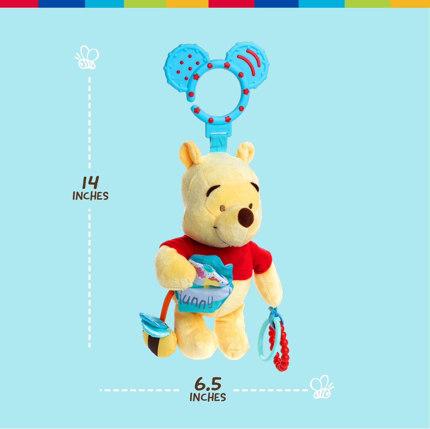 KIDS PREFERRED Disney Baby Winnie The Pooh On The Go Activity Toy