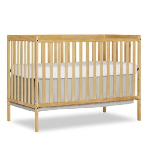 dream on me synergy 5-in-1 convertible crib in natural, greenguard gold certified