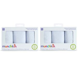 Munchkin® Waterproof Changing Pad Liners, 6 Count