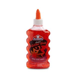 elmer's 2022912 liquid glitter glue, washable, gold, 6 ounces, 1 count