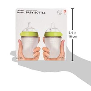 Comotomo Natural Feel Baby Bottle, 4 Pack