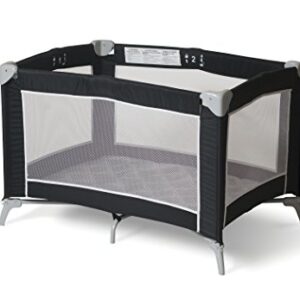 Foundations Sleep 'n Store Portable Playard Travel Yard, Graphite