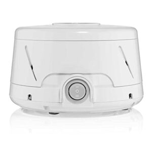 yogasleep dohm classic (white) the original white noise sound machine, soothing natural sounds from a real fan, sleep therapy for adults & baby, noise cancelling for office privacy & meditation