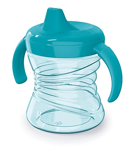 First Essentials by NUK Acrylic Fun Grips Soft Spout Trainer Cup, 7 oz.