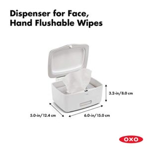 OXO Good Grips PerfectPull Wipes Dispenser 6" L x 5" W x 3.2" H