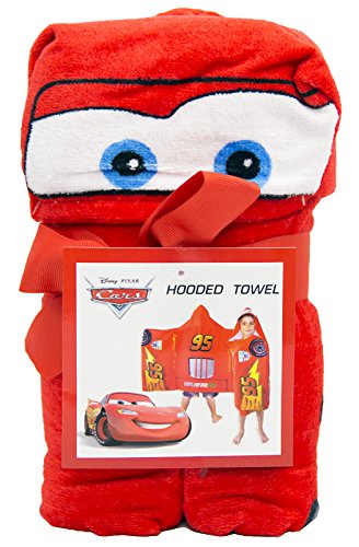 Disney/Pixar Cars ‘Tune Up’ Hooded Cape Towel, 22” x 51”