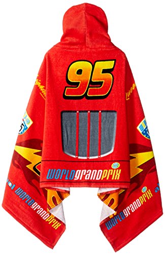 Disney/Pixar Cars ‘Tune Up’ Hooded Cape Towel, 22” x 51”