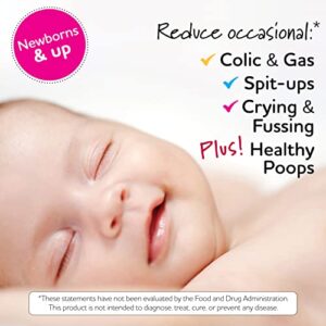 BioGaia Protectis Baby Probiotic Drops + Vitamin D | Reduces Colic, Gas & Spit-ups | Healthy Poops | Reduces Crying & Fussing & Promotes Digestive Comfort | Newborns, Babies & Infants | 0.34 oz