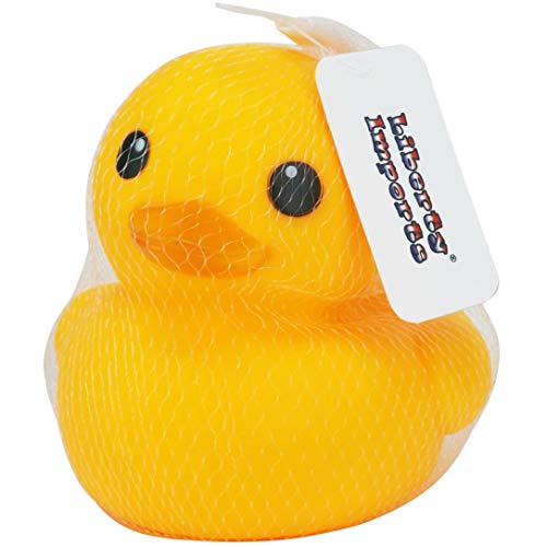 Jumbo Rubber Duck Bath Toy - Giant Ducks Big Duckie Baby Shower Birthday Party Favors 8-Inches (Yellow)