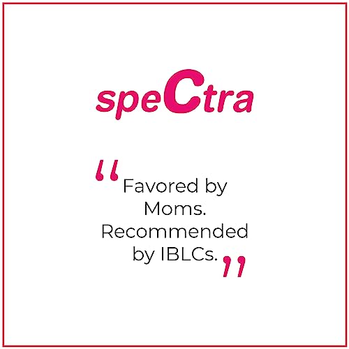 Spectra - Wide Neck Baby Bottles - Compatible with Spectra Breast Milk Pump Flanges (Pack of 2)