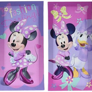 Disney Minnie Mouse Canvas Wall Art (2 Pack), 7 x 14