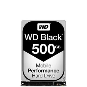 Western Digital 500GB WD Black Performance Mobile Hard Drive - 7200 RPM Class, SATA 6 Gb/s, , 32 MB Cache, 2.5" - WD5000LPLX