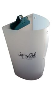 spray pal - original cloth diaper sprayer splatter shield - pre-rinse messy laundry with diaper sprayer or hand held bidet - prevent mess the easy way