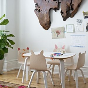 OEUF Bear Play Chairs and Table Set in Birch