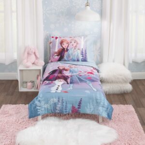 disney frozen 2 trust your journey 4 piece toddler bedding set