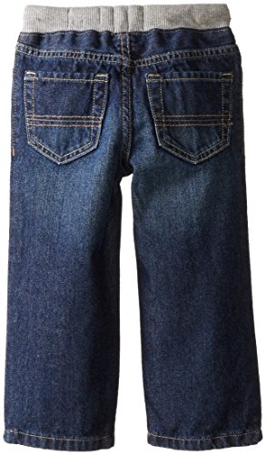 The Children's Place Baby Boys' Pull On Straight Jeans, Liberty Blue, 5T