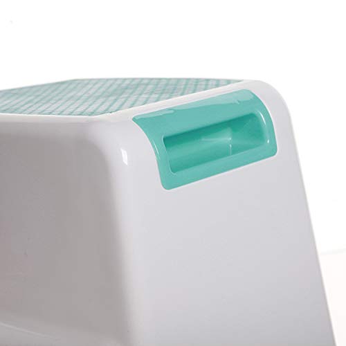 Dreambaby 2-Step Stool - Aqua, White