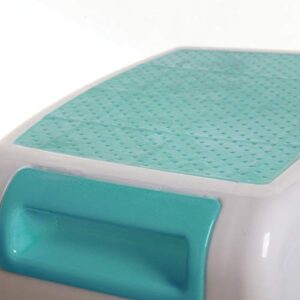 Dreambaby 2-Step Stool - Aqua, White