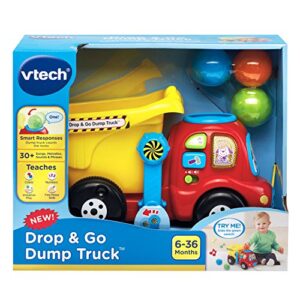 VTech Drop and Go Dump Truck, Yellow