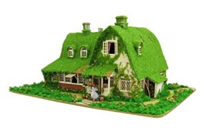 1/150 studio ghibli series kiki's delivery service kiki and jiji house (okino house) mk07-22 paper craft