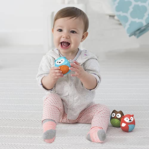 Skip Hop Egg Shaker Trio Baby Toy, Explore & More, 3pc Set