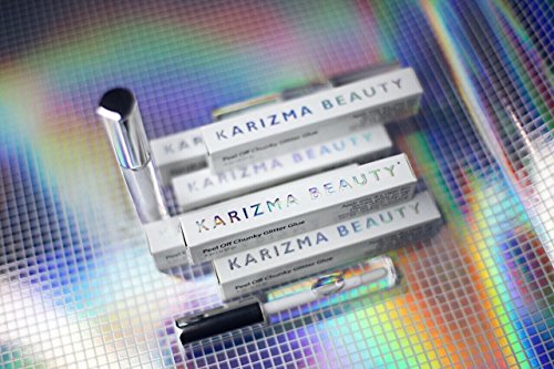 Cosmetic Glitter Glue // The Original Peel Off Formula ✮ KARIZMA Beauty ✮ Face Chunky Glitter Glue Adhesive Body Cosmetic Makeup Glitter Primer