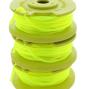 Ryobi One PLUS+ AC80RL3 OEM .080 Inch Twisted Line and Spool Replacement for Ryobi 18v, 24v, and 40v Cordless Trimmers (3 Pack)