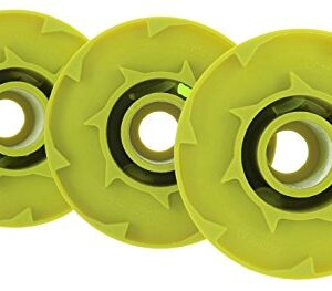 Ryobi One PLUS+ AC80RL3 OEM .080 Inch Twisted Line and Spool Replacement for Ryobi 18v, 24v, and 40v Cordless Trimmers (3 Pack)