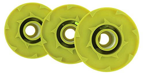 Ryobi One PLUS+ AC80RL3 OEM .080 Inch Twisted Line and Spool Replacement for Ryobi 18v, 24v, and 40v Cordless Trimmers (3 Pack)