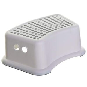 dreambaby step stool for kids - non-slip base and contoured design for toilet potty training and sink use