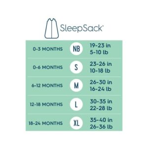 HALO Sleepsack, 100% Cotton Muslin Wearable Blanket, Swaddle Transition Sleeping Bag, TOG 0.5, Grey Tree Leaf, Large, 12-18 Months