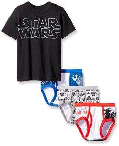 star wars little boys 4 piece set, assorted, 8