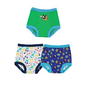 disney boys mickey mouse potty training pants multipack, 3t