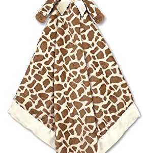 Bearington Baby Patches Cuddle Me Sleeper, Giraffe Large Size Security Blanket, 28.5" x 28.5"