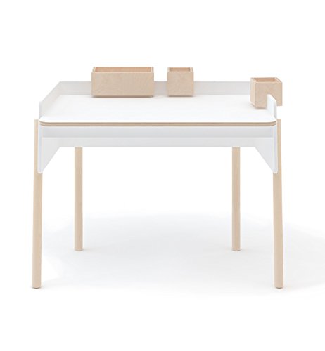 Oeuf Brooklyn Desk - Birch, White