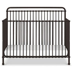 Namesake Winston 4-in-1 Convertible Metal Crib in Vintage Iron, Greenguard Gold Certified