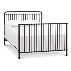 Namesake Winston 4-in-1 Convertible Metal Crib in Vintage Iron, Greenguard Gold Certified