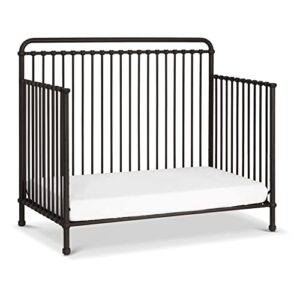 Namesake Winston 4-in-1 Convertible Metal Crib in Vintage Iron, Greenguard Gold Certified