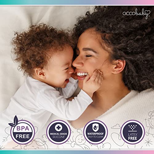 OCCObaby Baby Nasal Aspirator - 2 PK Baby Nose Suction Kit- Battery Operated Baby Nose Cleaner and Manual Baby Nose Sucker for Newborns, Infants and Toddlers - Congestion Relief for Babies