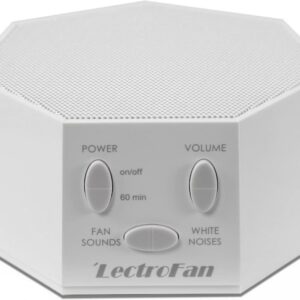 LectroFan High Fidelity White Noise Machine with International Power Adaptors for the US, UK and EU - Global Power Edition