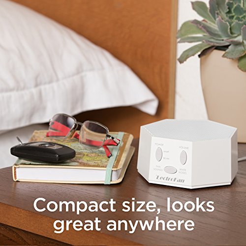 LectroFan High Fidelity White Noise Machine with International Power Adaptors for the US, UK and EU - Global Power Edition