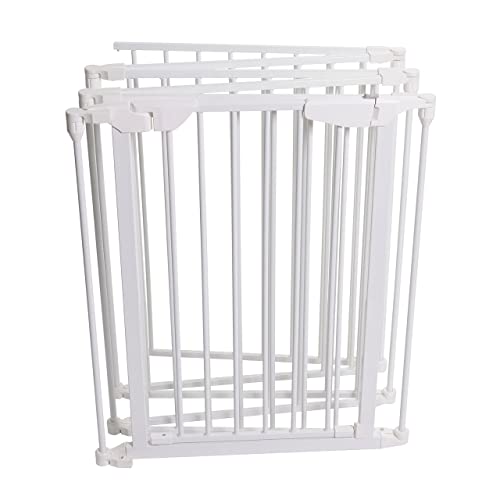 Dreambaby Mayfair Converta 3 in 1 Play-Pen 6 Panel Gate - Versatile Baby Playpen and Toddler Play Yard, Foldable Design, Secure Baby Fence Play Area, Ideal Playpen for Babies and Toddlers - White