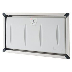 Foundations Classic Horizontal Baby Changing Station, Recessed with Stainless Steel Flange (5240259)