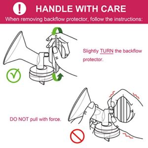 Nenesupply Backflow Protector Compatible with Spectra S2 Spectra S1 Breastpump Replace Spectra Pump Parts Replace Spectra Backflow Protector and Spectra S2 Parts