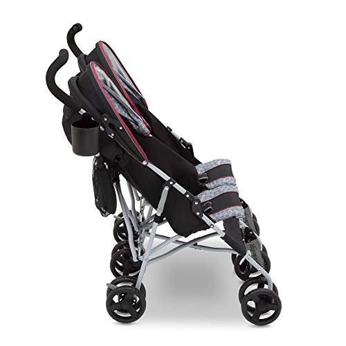 Jeep Scout Double Stroller, Lunar Burgundy