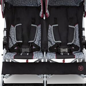 Jeep Scout Double Stroller, Lunar Burgundy