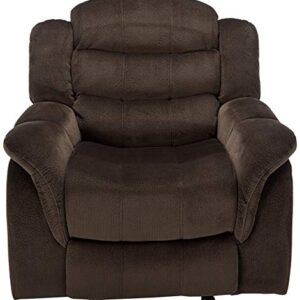 Christopher Knight Home Hawthorne Glider Recliner, Chocholate